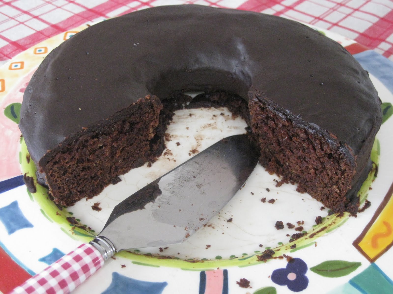 fava de baunilha: Bolo de chocolate com canela
