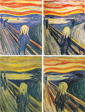 over the net: Hands up if you like Munch