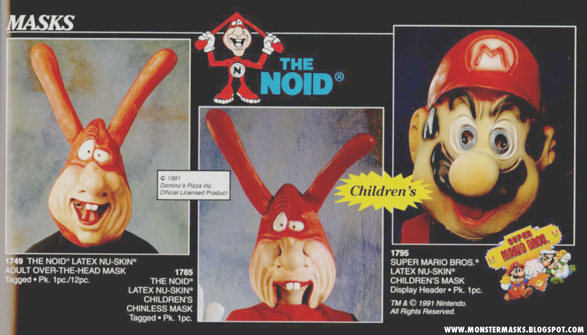 Blood Curdling Blog of Monster Masks: December 2015