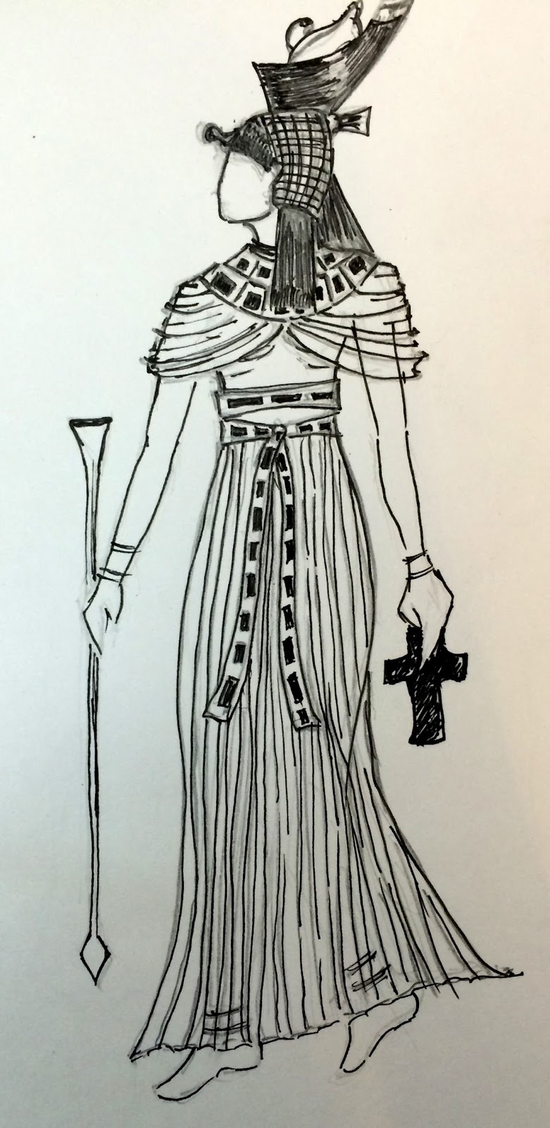 Shade Of Coral: Ancient Egyptian Clothing