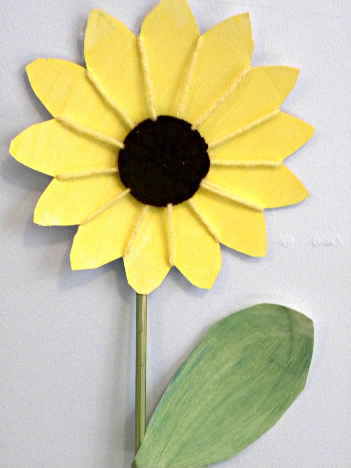 Blissful Blooms: A Happy Sunflower Craft
