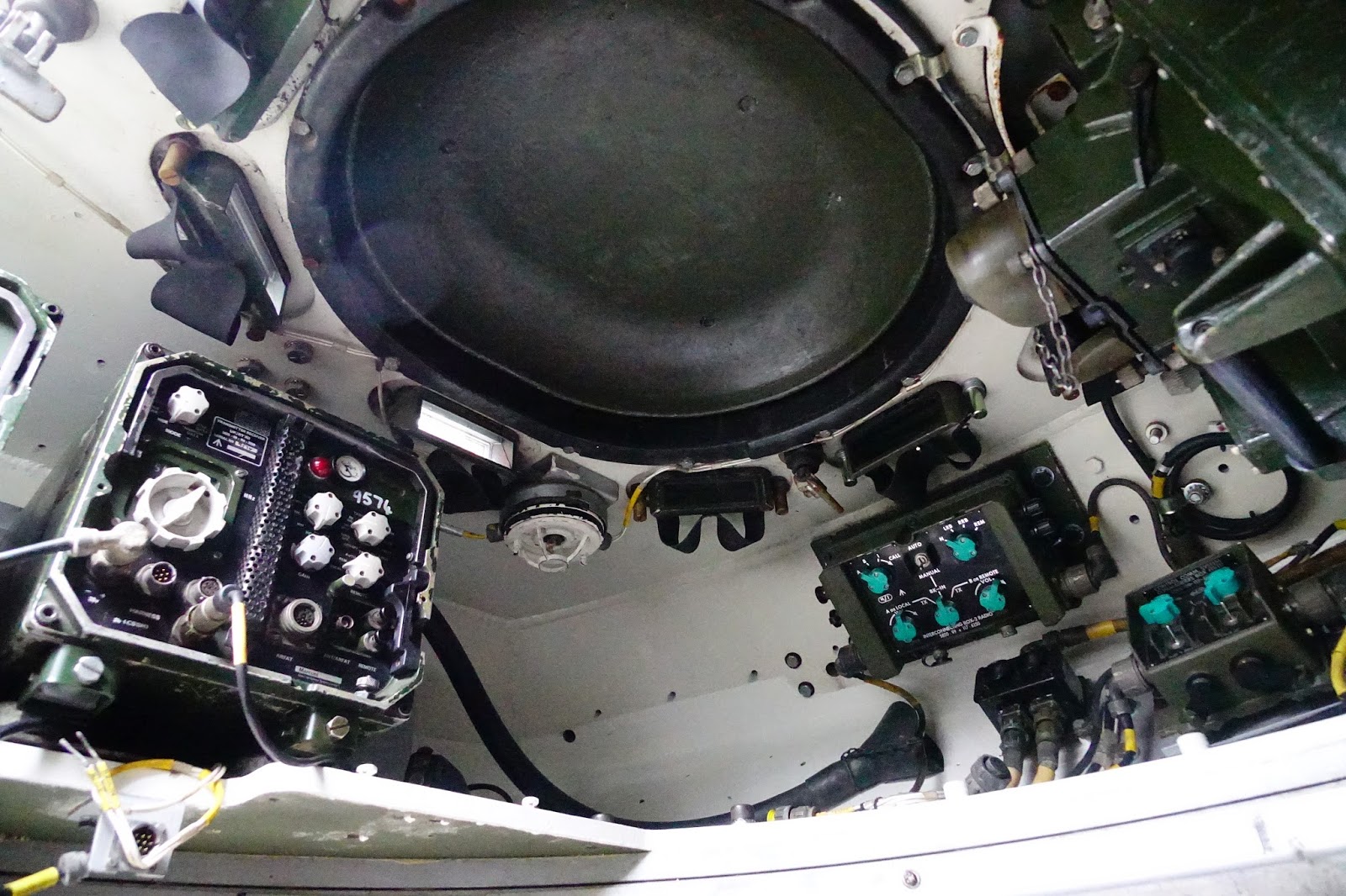 ALVIS SABRE - Restoration.: Turret Interior - Taken today 22 Nov 2016