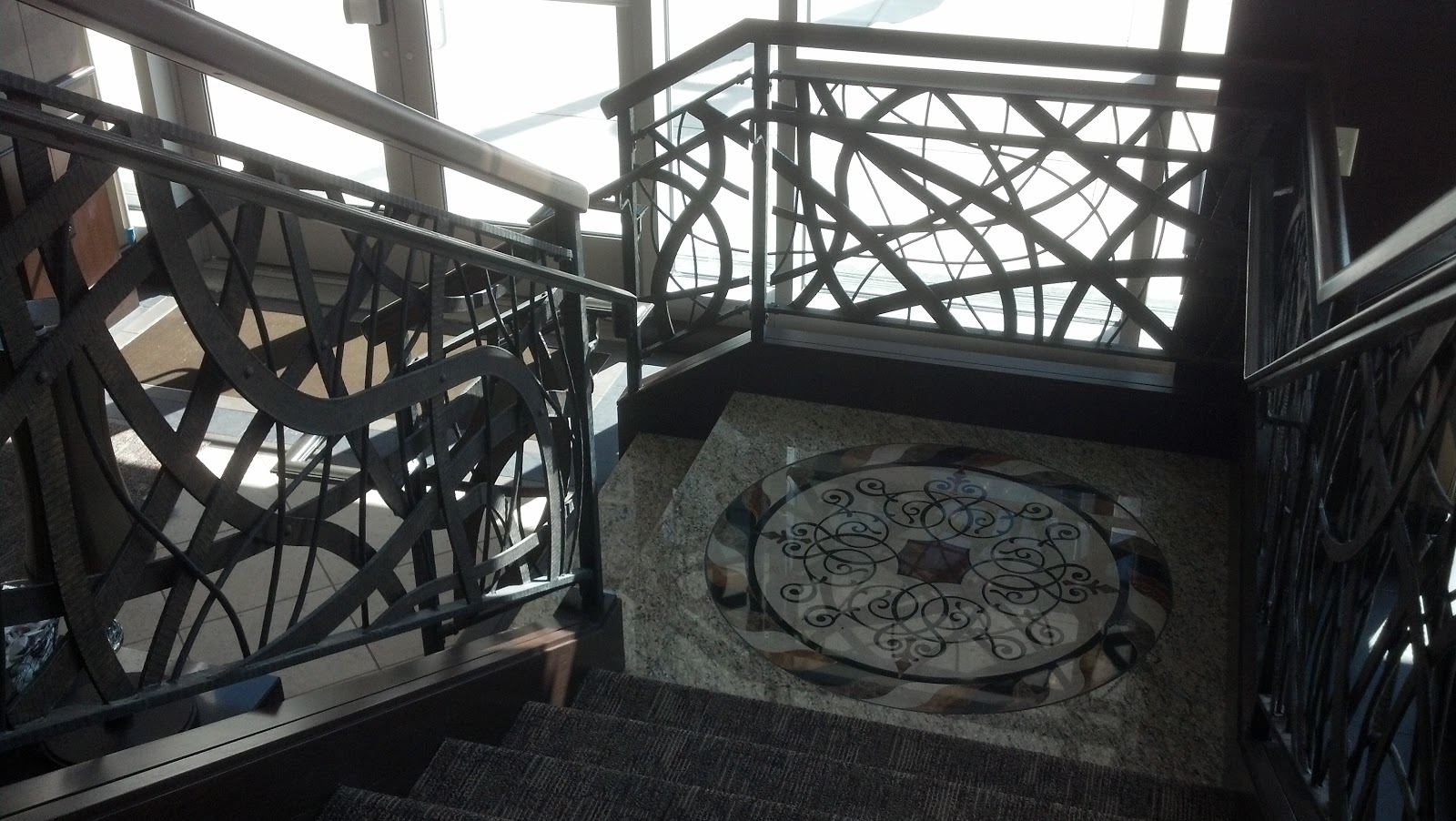 Stewart Iron Works - Blog: Ruth's Chris Stunning Stewart Railing!