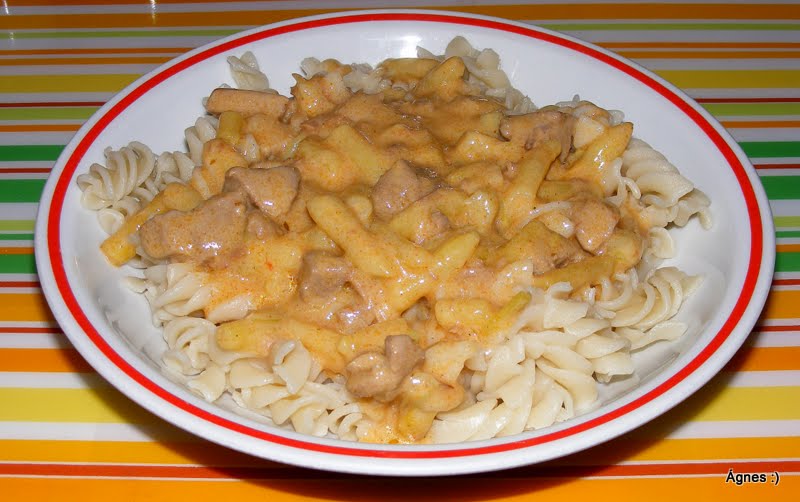 Ágnes:) szakácskönyve: Temesvári pulykaragu