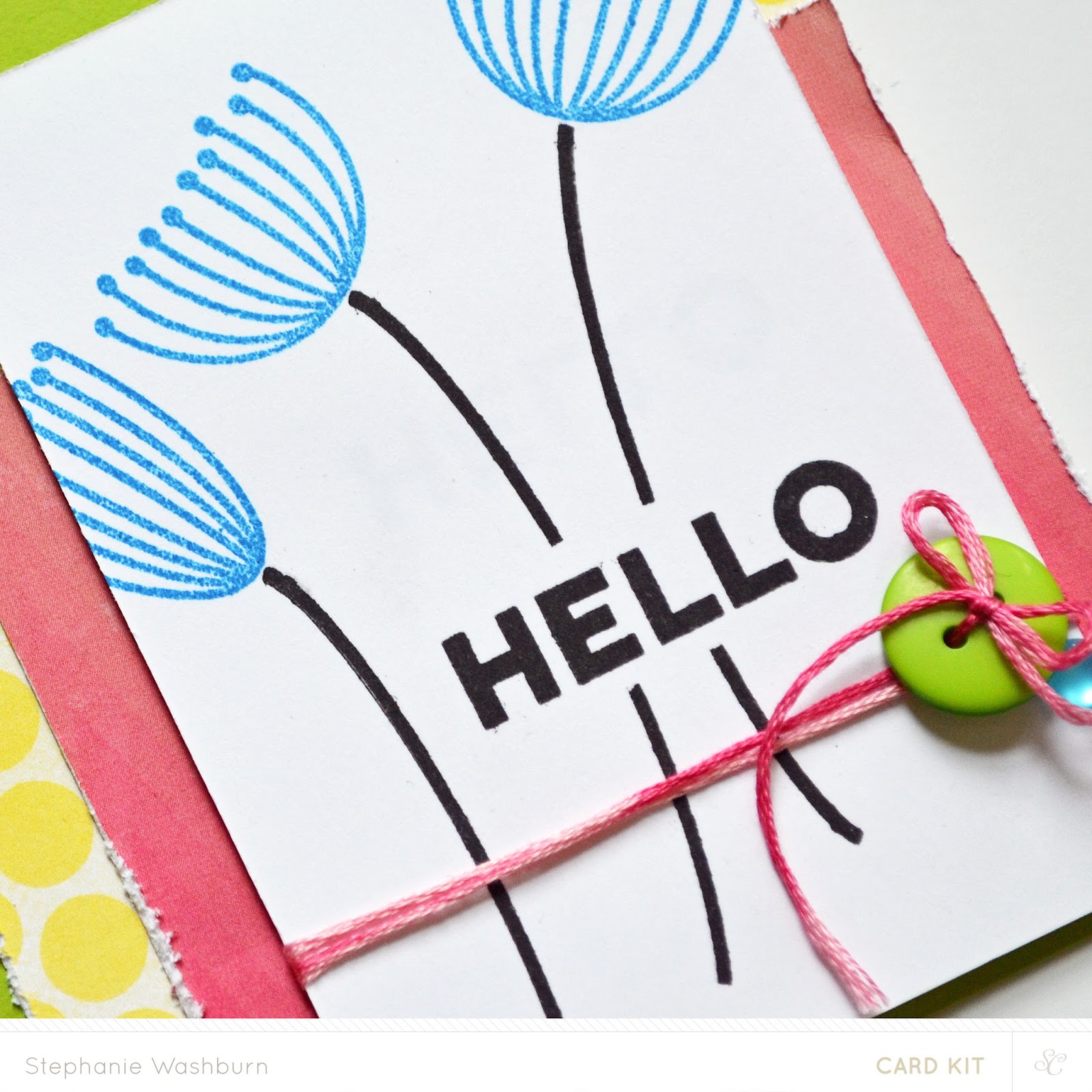 sweetsteph card creations: Studio Calico Hello, Hello Card Kit!