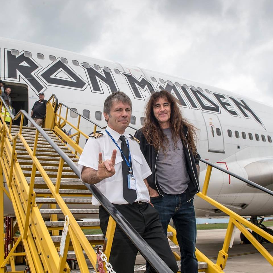Iron Maiden Plane Inside