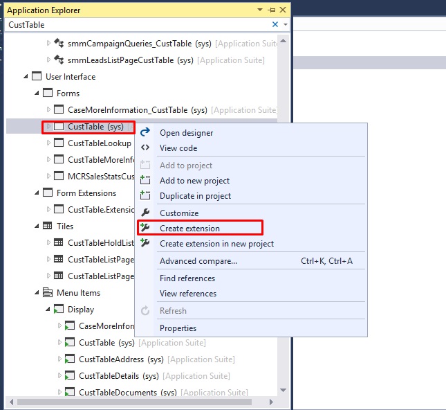 Form And Table Customization In D365 D365 Fando Solutions
