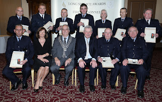 Irish County News: Long Service Awards For Clare Fire Service Members