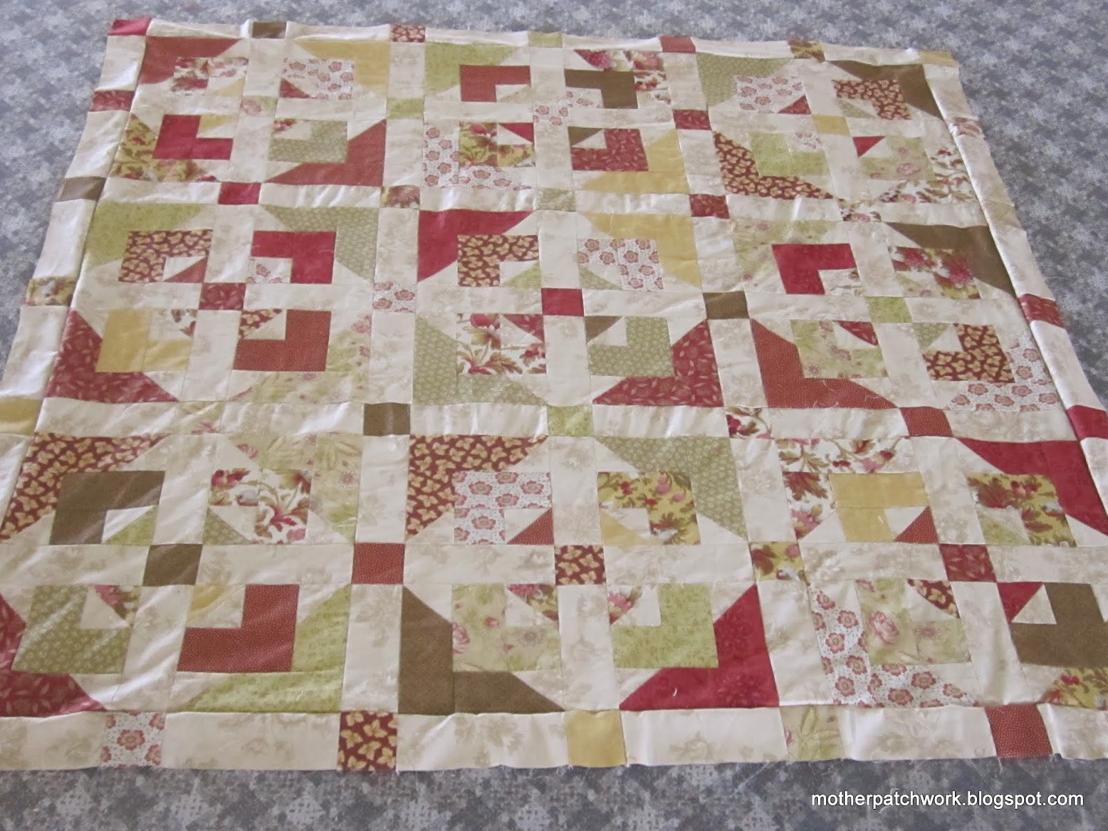 Mother Patchwork: Quilt Camp - Part 3