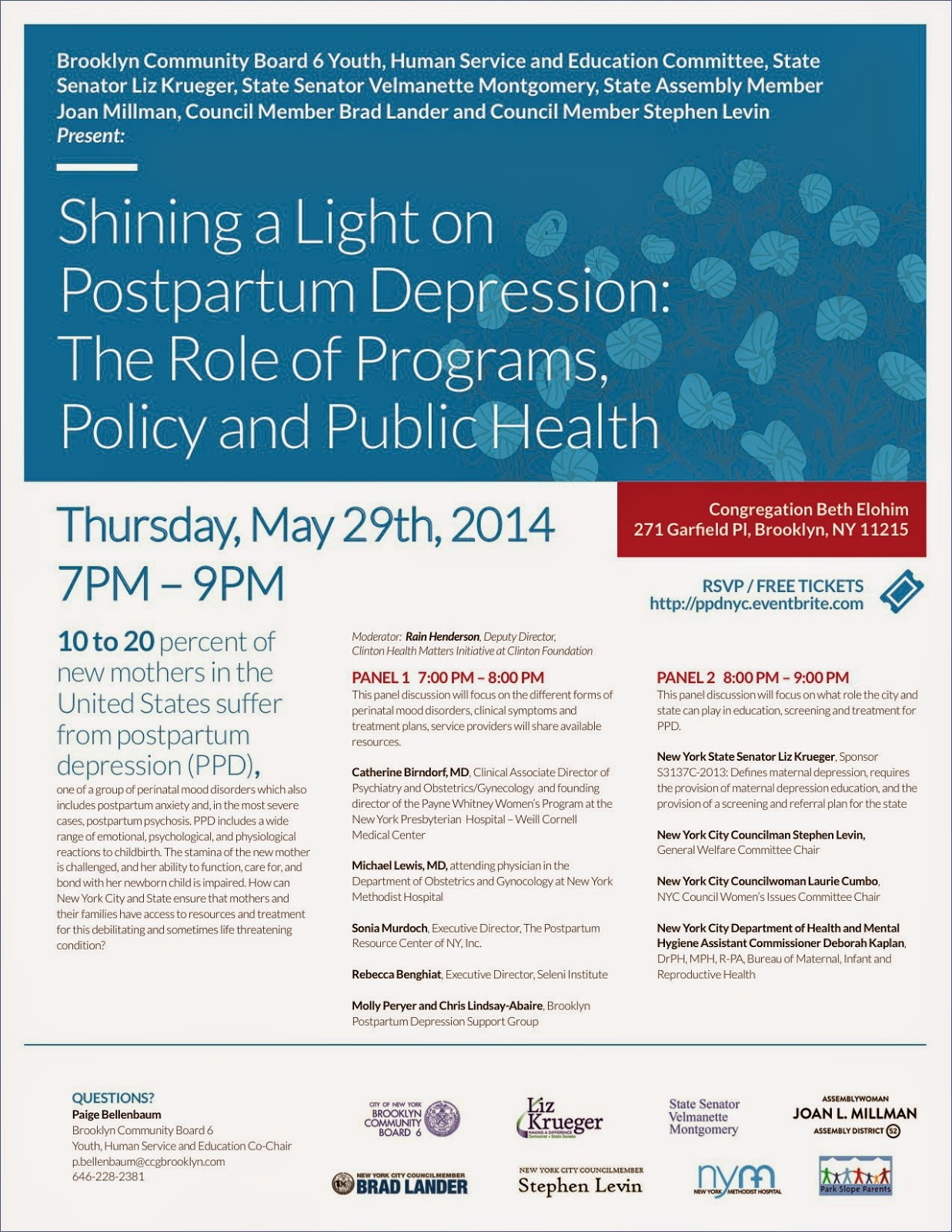 Pardon Me For Asking: Shining A Light On Postpartum Depression: A ...