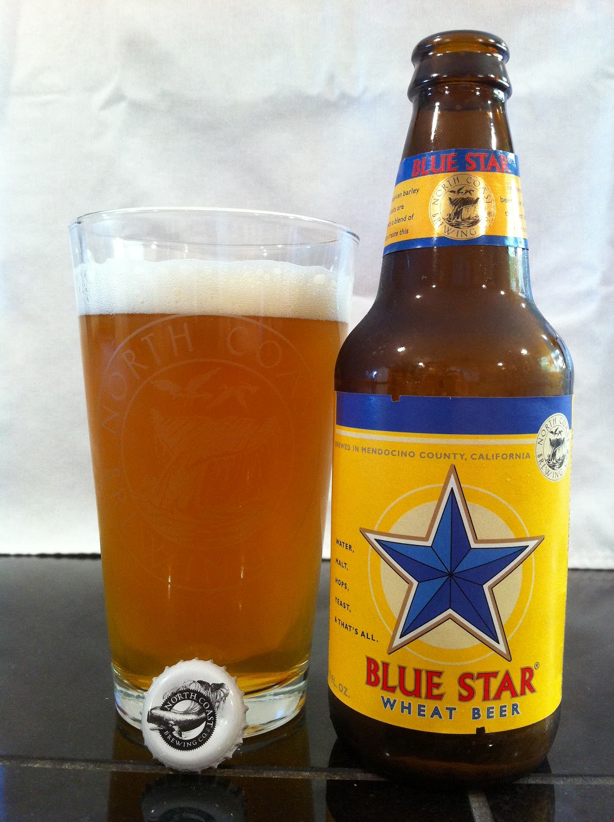 NorCal Beer Blog: North Coast Brewing Company Blue Star Wheat Beer