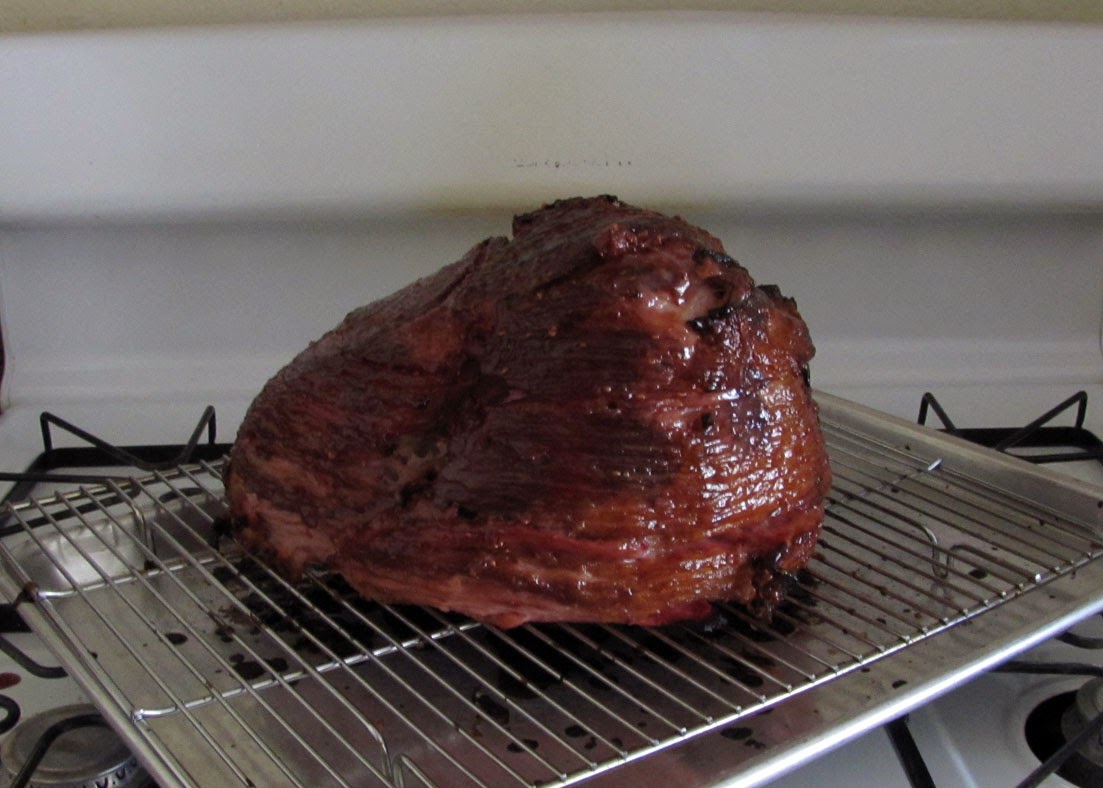 Smells Like Food in Here: Raspberry-Mustard Glazed Ham with Warm Berry ...