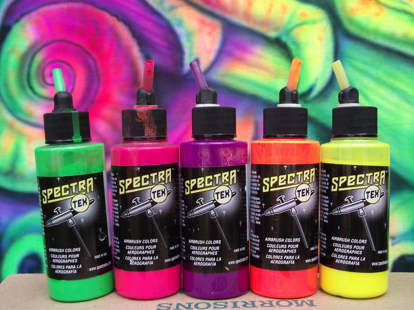 Nick Smith's how-to-airbrush blog: 'Badger Spectra-tex Neon' Chameleon ...
