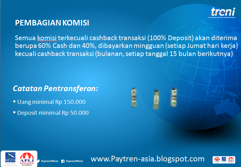 TABEL PRESENTASI PAYTREN ~ Paytren-asia | Treni Network Team merupakan ...