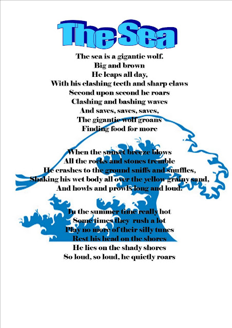 5/6B Class Blog: Personification Poems