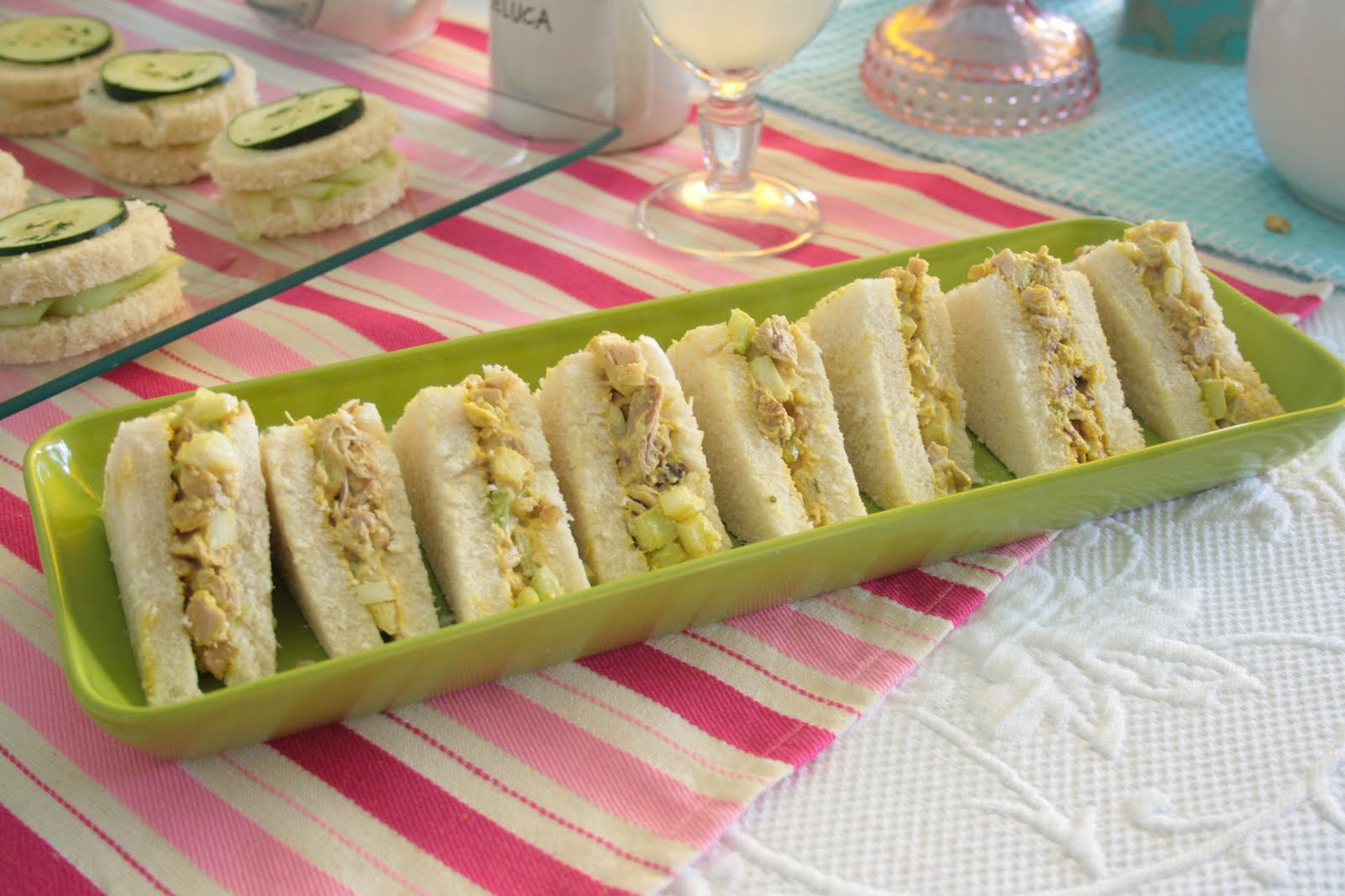 LOLA LOBATO: Summer tea time mini sandwiches