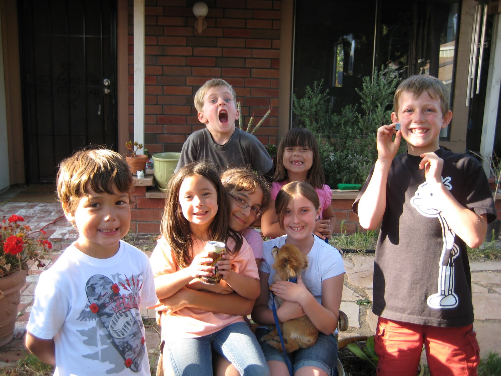 Dodds-Lopez Family: Kids at our 2nd Annual Cul-De-Sac Party- May 21