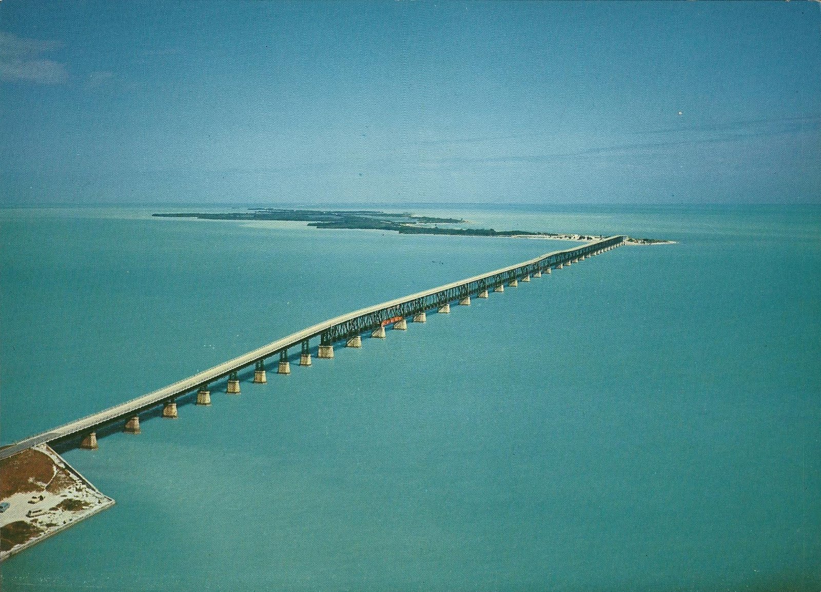 Vintage Travel Postcards: Overseas Highway