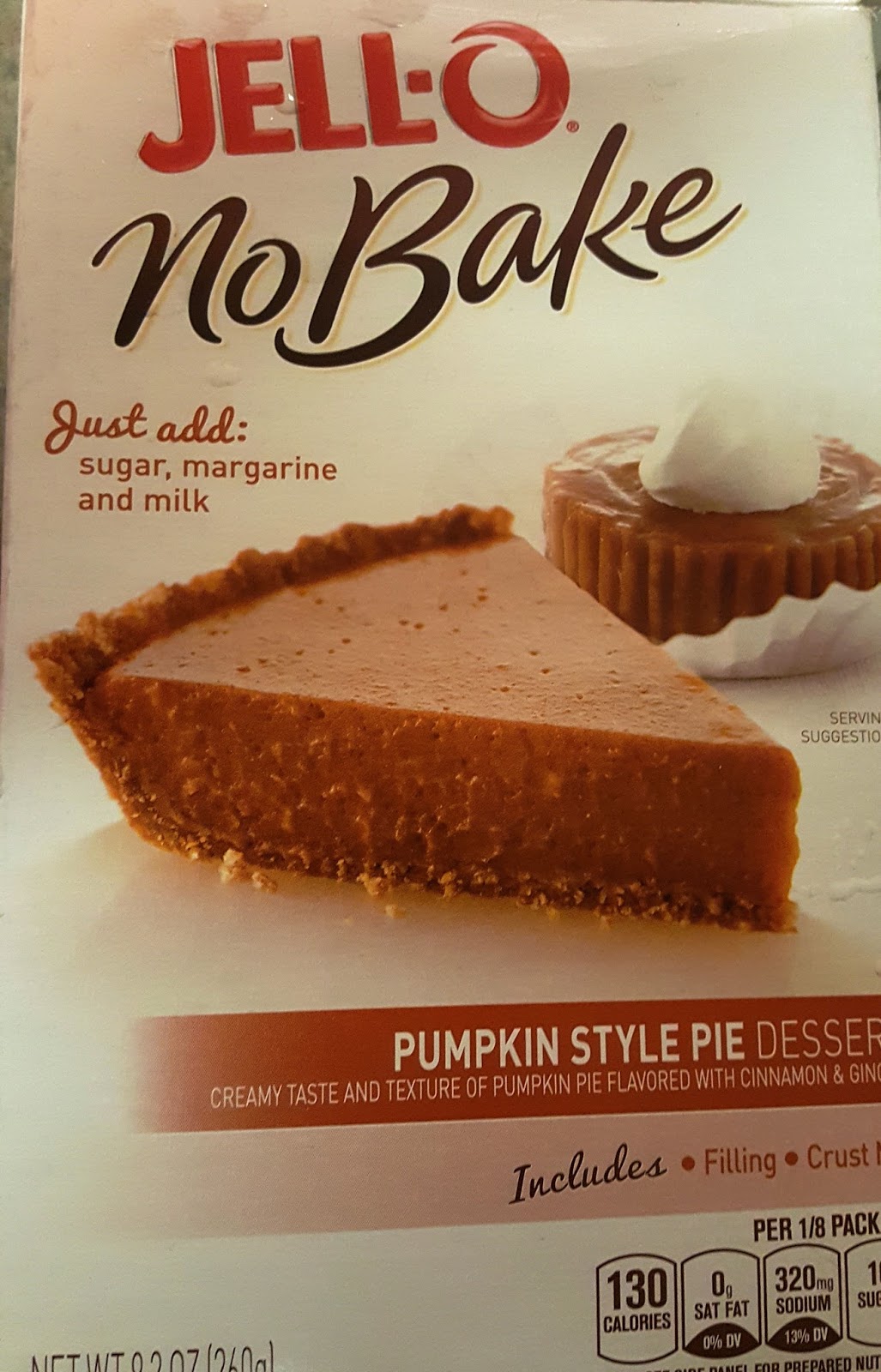 Pumpkin Jello Pie - Gordita Supreme Recipes