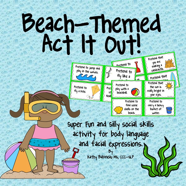 The Best of Teacher Entrepreneurs: Beach Themed Act It Out Fun Social ...