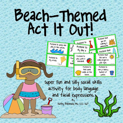 The Best of Teacher Entrepreneurs: Beach Themed Act It Out Fun Social ...