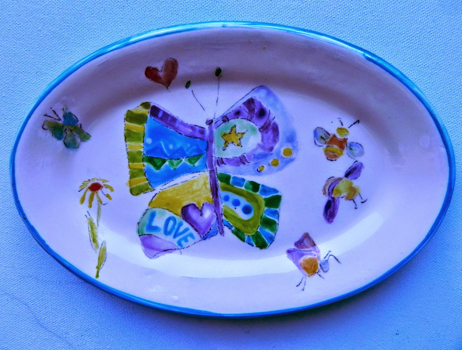 Summerland Cottage Studio: Butterfly bowls