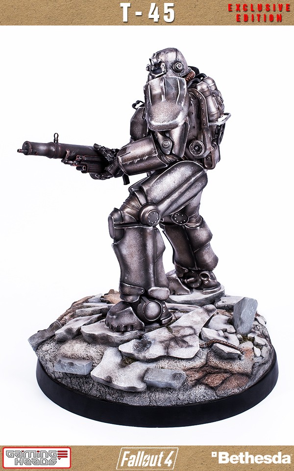 Fallout 4 - T-45 Regular Statue & Exclusive Statue 1/4 (Gaming Heads)