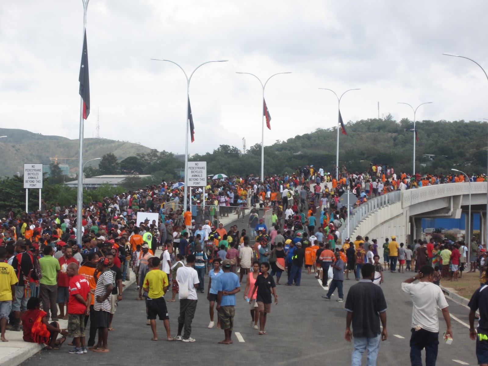 Port Moresby Flyover opens - Papua New Guinea Today