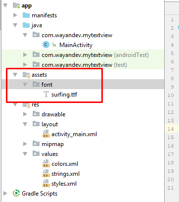 Belajar Android Studio Merubah Font Atau Custom Font Textview - Android ...