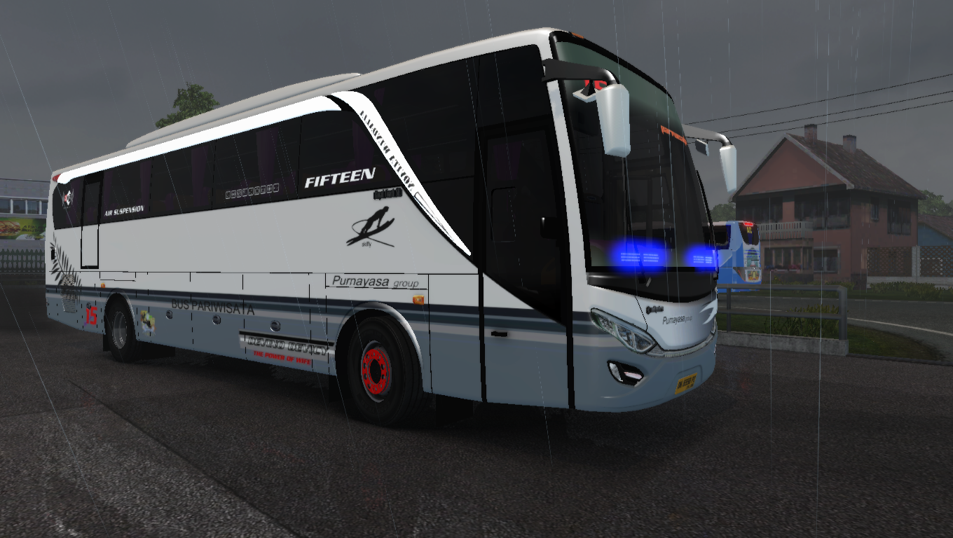 Livery JetBus Setra HD2 Adiputro | Elank Dwi Anggara