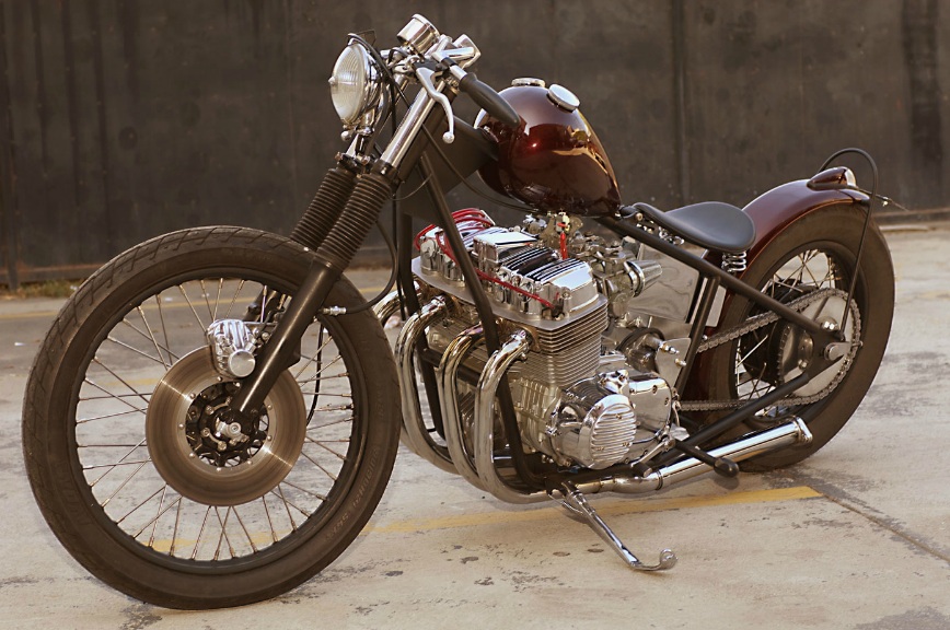 Hell Kustom : Honda CB750 By Venice Choppers