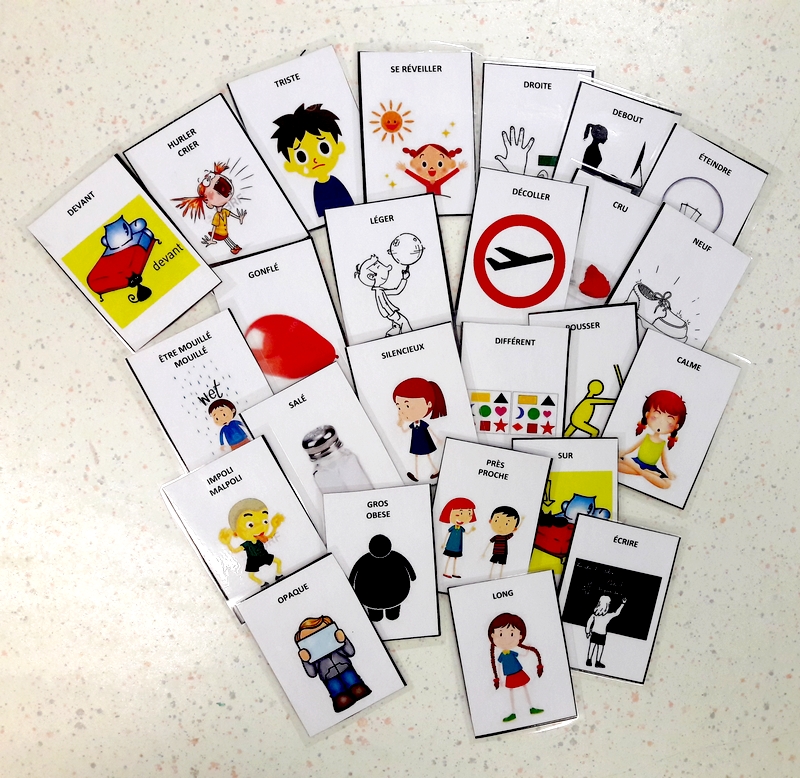 Le Journal de Chrys: Les mots contraires en MATERNELLE