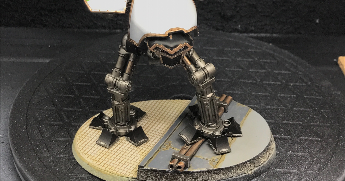 Adeptus Titanicus - Legio Defensor Titan Build and Paint.