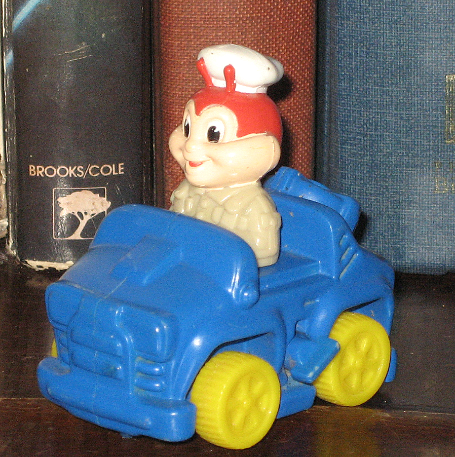 Percy's Fast Food Toy Stories : Blue Car Jollibee