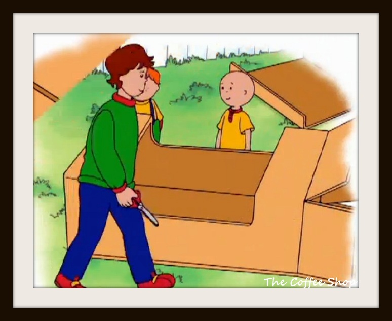 The Coffee Shop: Build your own Caillou Rocketship