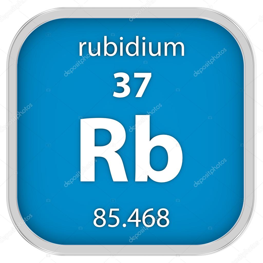 Tabla periódica : Rubidio (Rb)