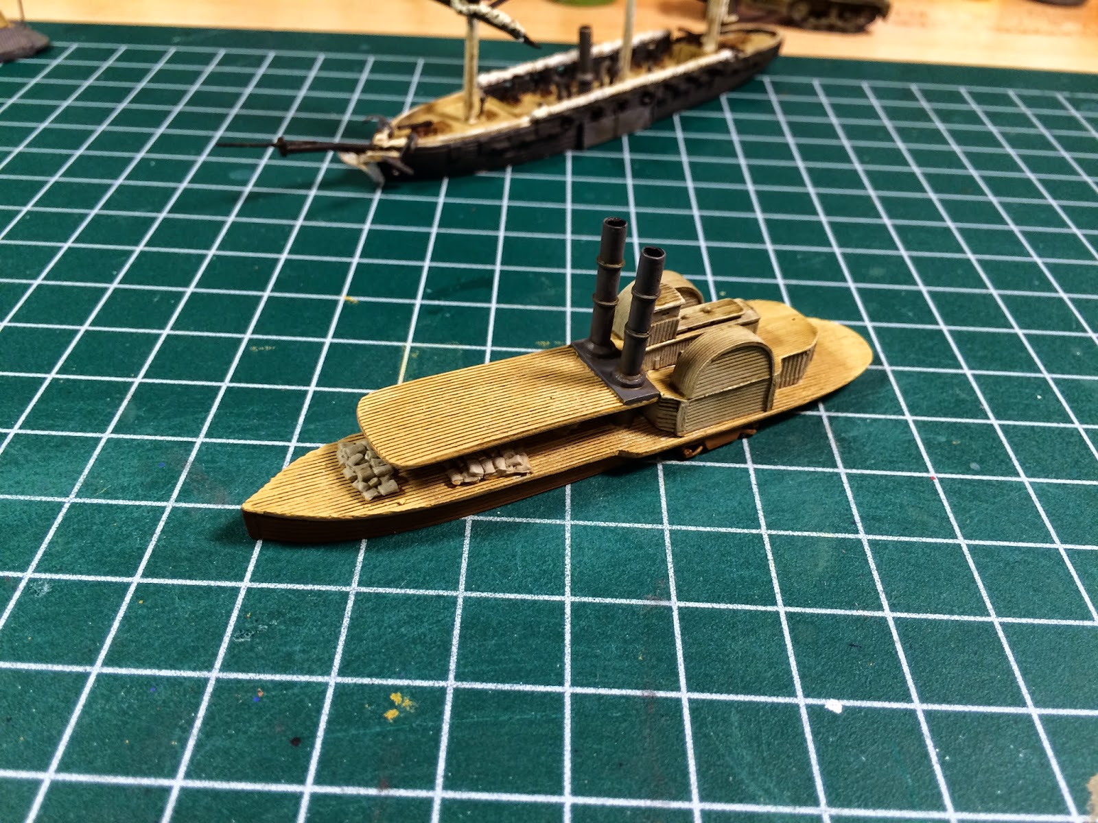The Analogue Hobbies Painting Challenge: From MilesR - 1/600 Scale ACW ...