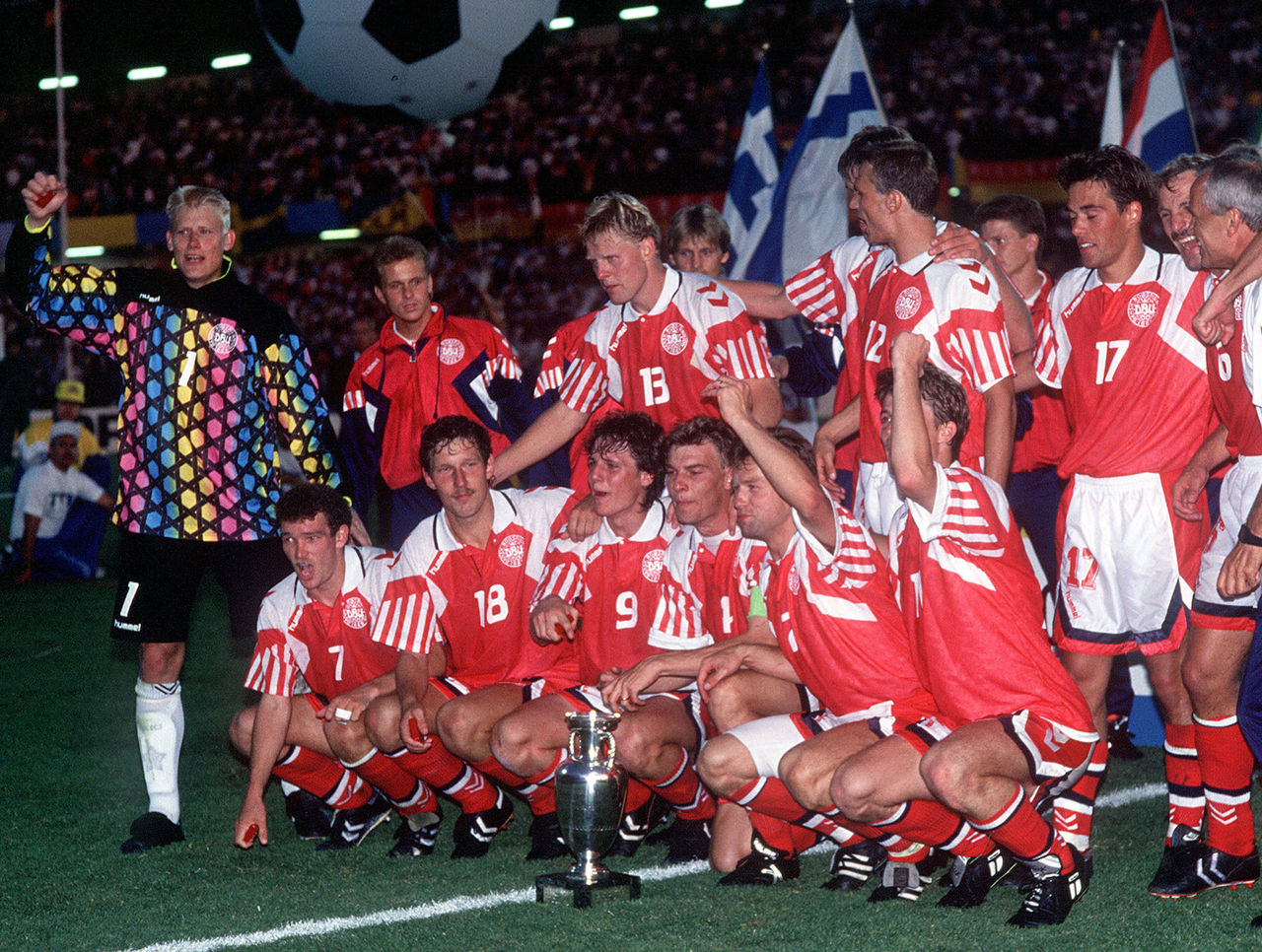 Denmark EURO 1992 Triumph Inspired - Hummel '92 Pack Released - Footy ...