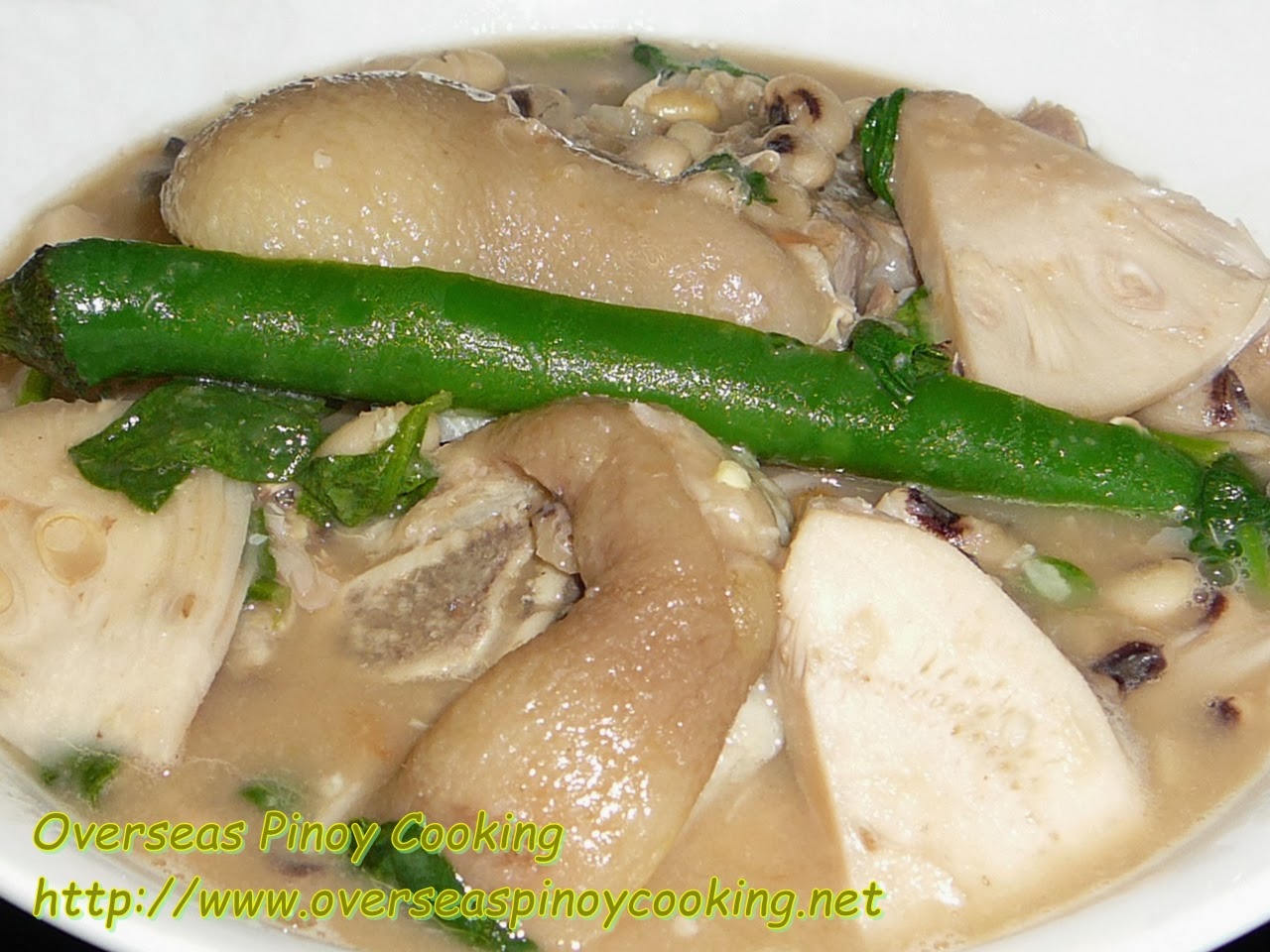 Baboy at Langka with Black Eyed Peas ~ Panlasang Pinoy Recipe