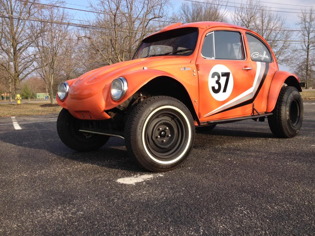 * Décadas de Fusca: Fusca baja com kit comercial;