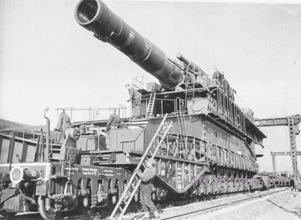 Great War Mechine: Largest-Calibre Rifled Weapon——Schwerer Gustav