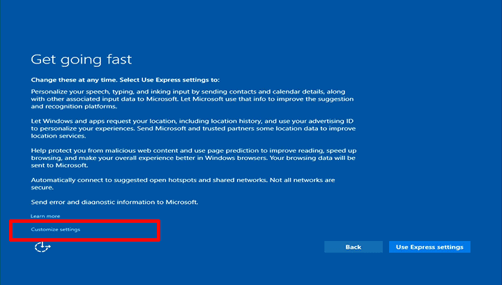 Setări de confidențialitate pentru limitarea colectării de date în ...