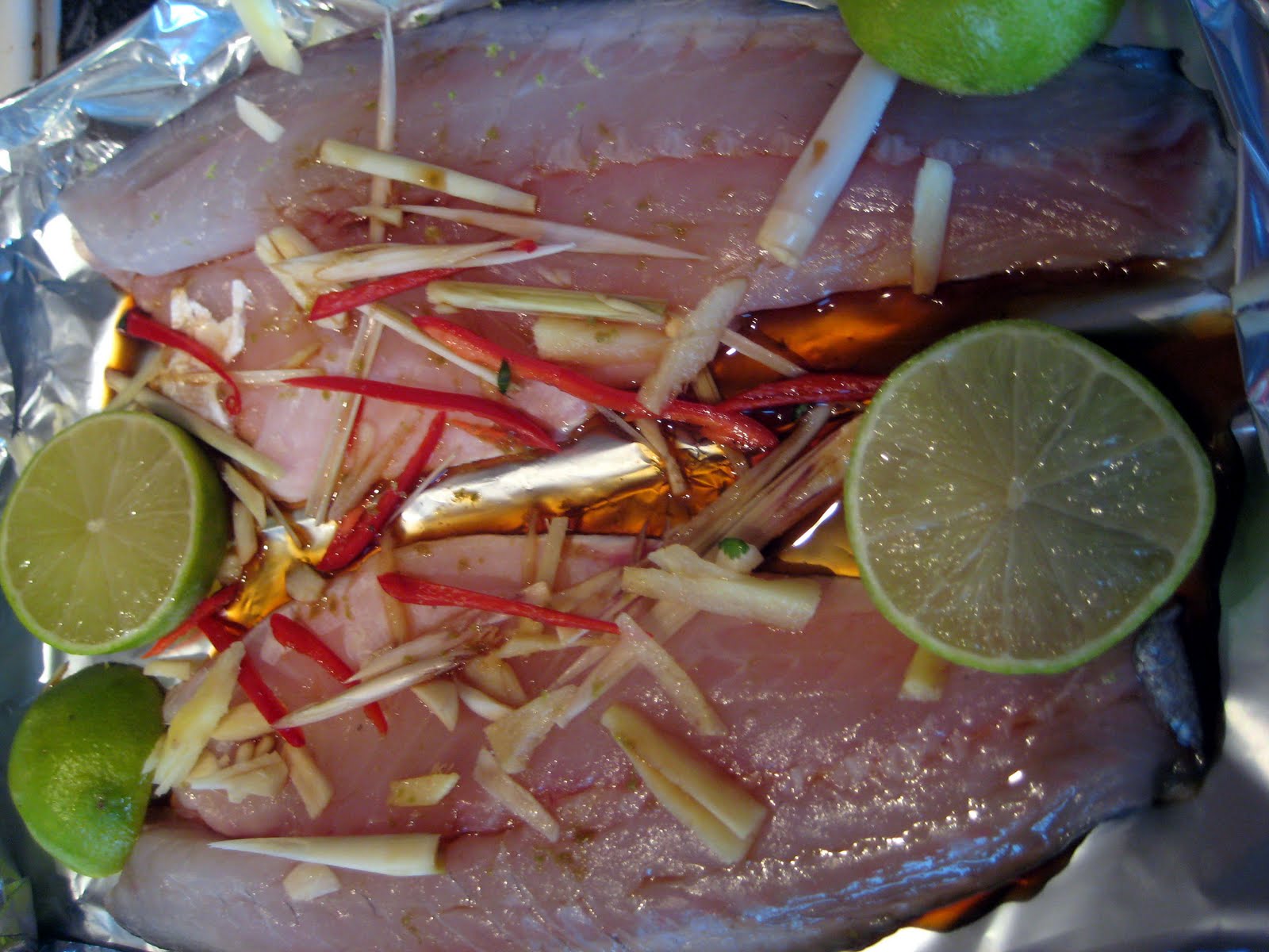 Serena's Medium Rare: Aromatic Thai Steamed Fish