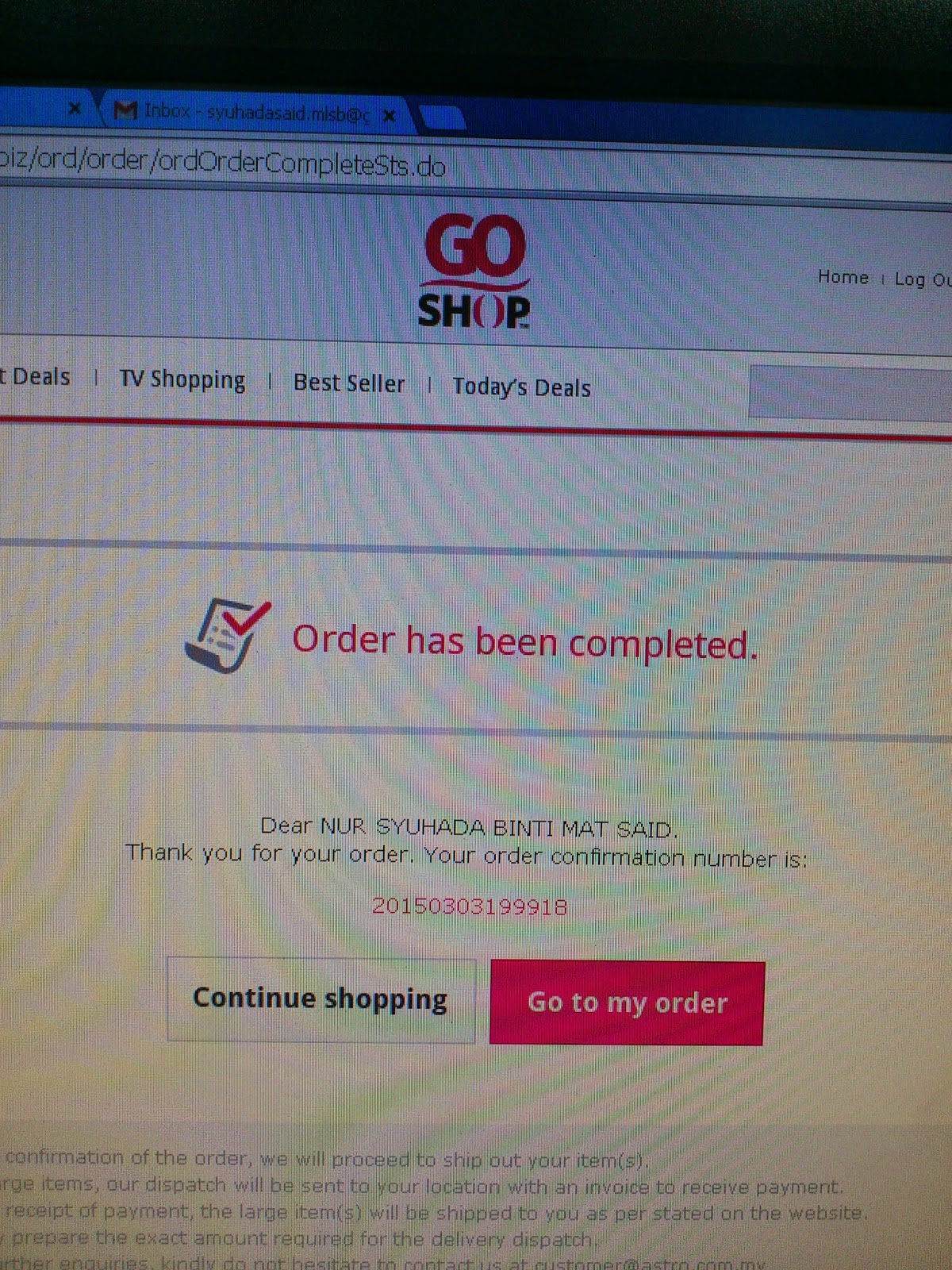 My Qalam Shopping Di GO SHOP | Syuhada Said Hello!