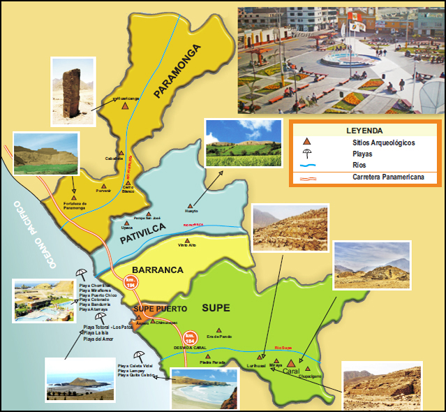 PERU DIVERSO: MAPA TURÍSTICO DE LA PROVINCIA DE BARRANCA PERU DIVERSO: MAPA TURÍSTICO DE LA PROVINCIA DE BARRANCA
