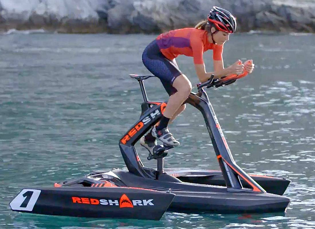 Инновации и изобретения со всего мира: RedShark Bikes Trimarans