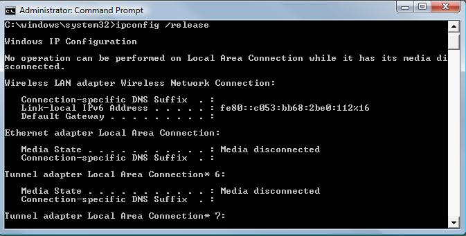 InfoTech Solutions and Support: Renew IP Address using Command Prompt ...