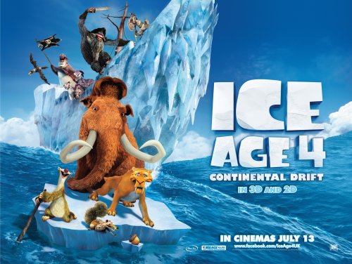 under the small umbrella: Ice Age 4, the new poster