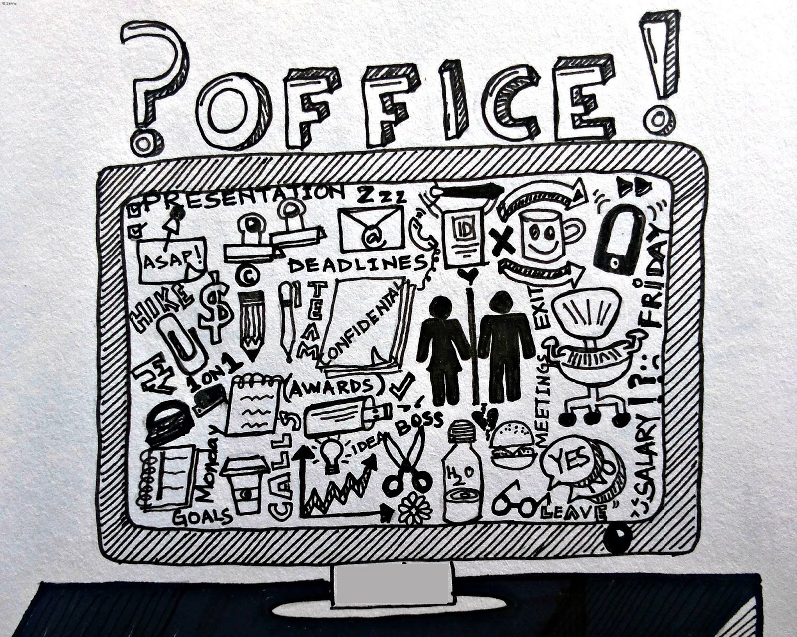 AFTER SUNDOWN: Doodle_Office