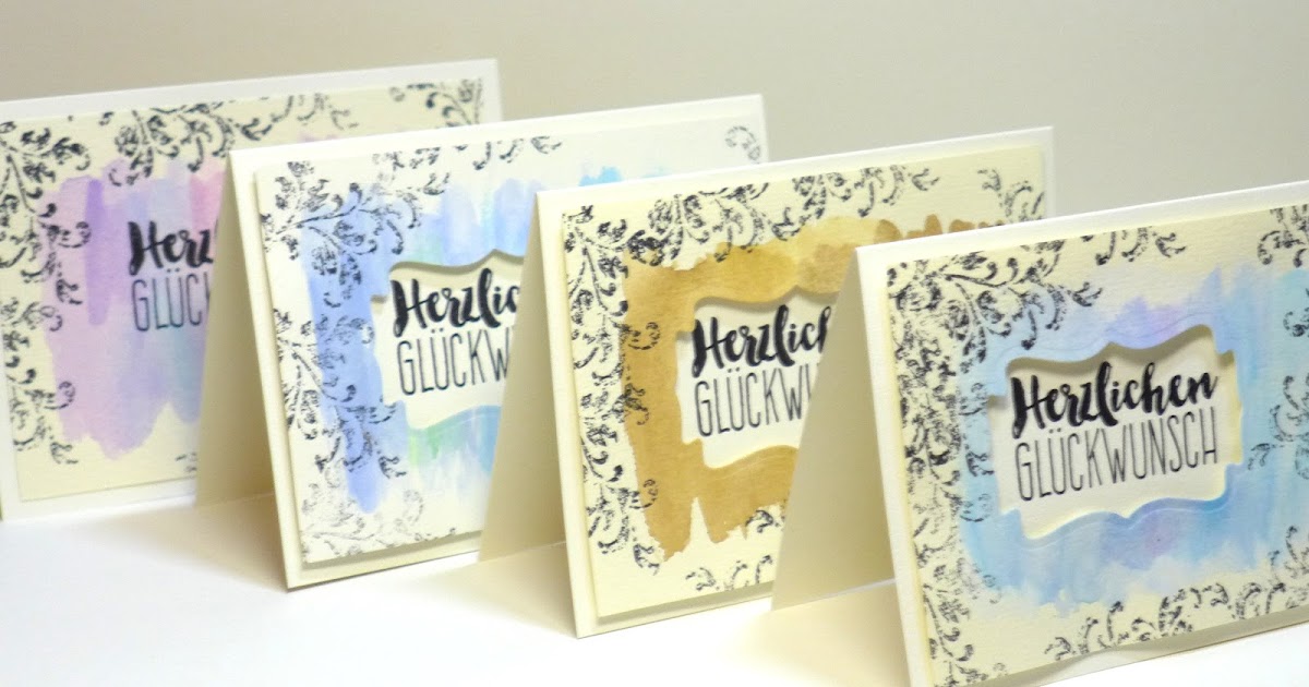 Simones Karten-Ecke: 3 Fensterkarten + 1 / 3 Window Cards + 1